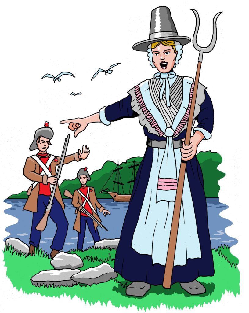 Do you know Jemima Nicholas, Heroine of Fishguard? - The History Portal